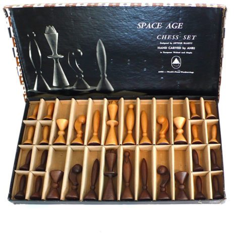 Boxed Universum Space Age Chess Set Arthur Elliot Anri | TFTM Melrose