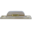 Streamline Modern Clock by Lawson in Nickel And Brass || TFTM Melrose