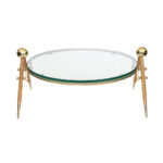 Architectural Design Compass Coffee or Side Table //TFTM Melrose