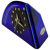 Streamline Art Deco Colbolt Blue Bent Glass Clock //TFTM Melrose